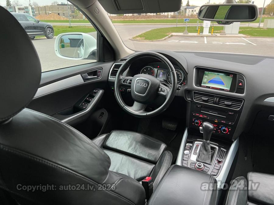 White Audi Q5 2011 in Tartu, with an engine capacity of 3.00 L and mileage of 0 thousand km for 7999 €, photo 8 on AUTOMOTO.COM.LV