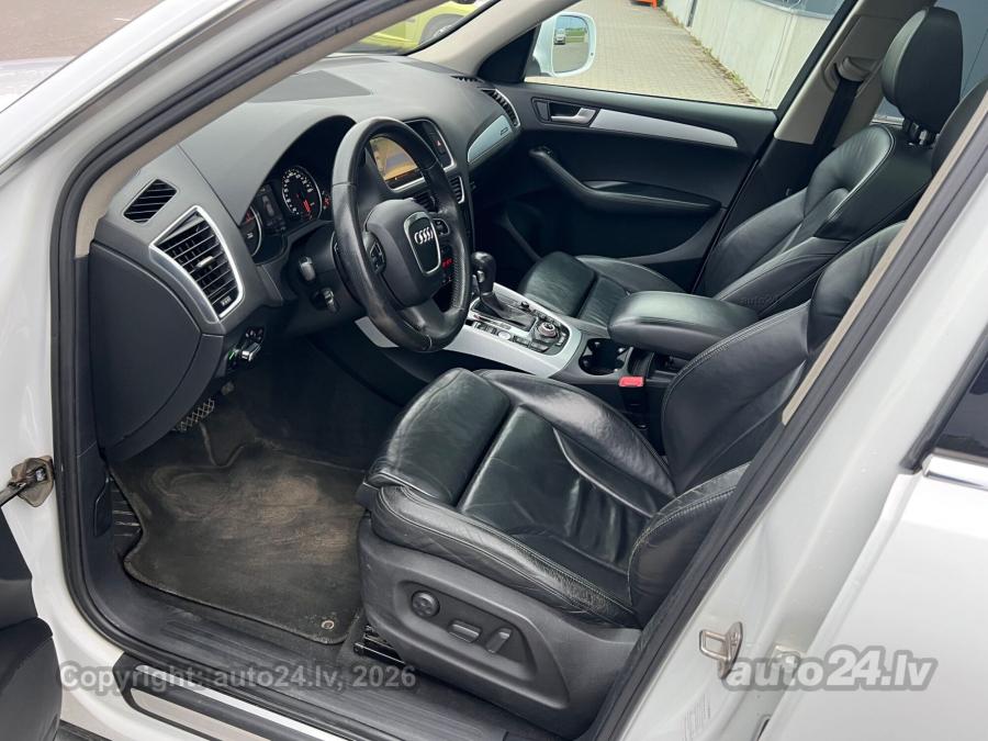 White Audi Q5 2011 in Tartu, with an engine capacity of 3.00 L and mileage of 0 thousand km for 7999 €, photo 10 on AUTOMOTO.COM.LV