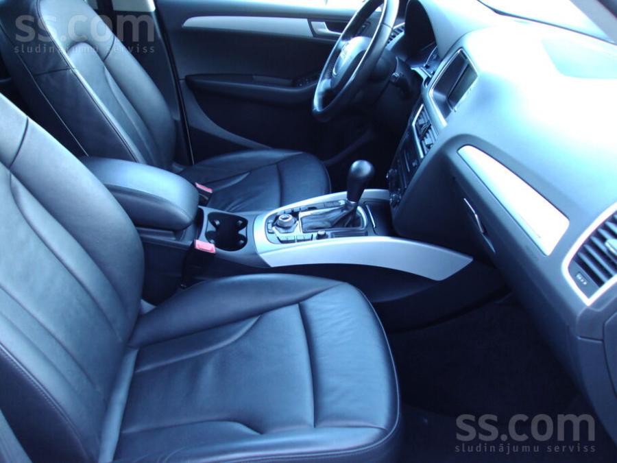 White Audi Q5 2011 in Riga, with an engine capacity of 3.00 L and mileage of 157 thousand km for 12200 €, photo 6 on AUTOMOTO.COM.LV