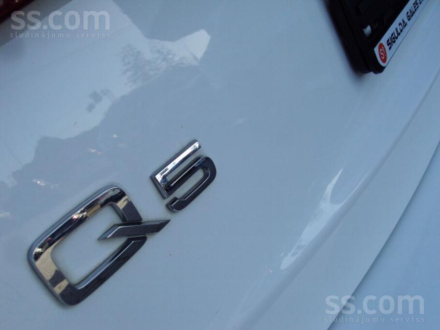 White Audi Q5 2011 in Riga, with an engine capacity of 3.00 L and mileage of 157 thousand km for 12200 €, photo 15 on AUTOMOTO.COM.LV