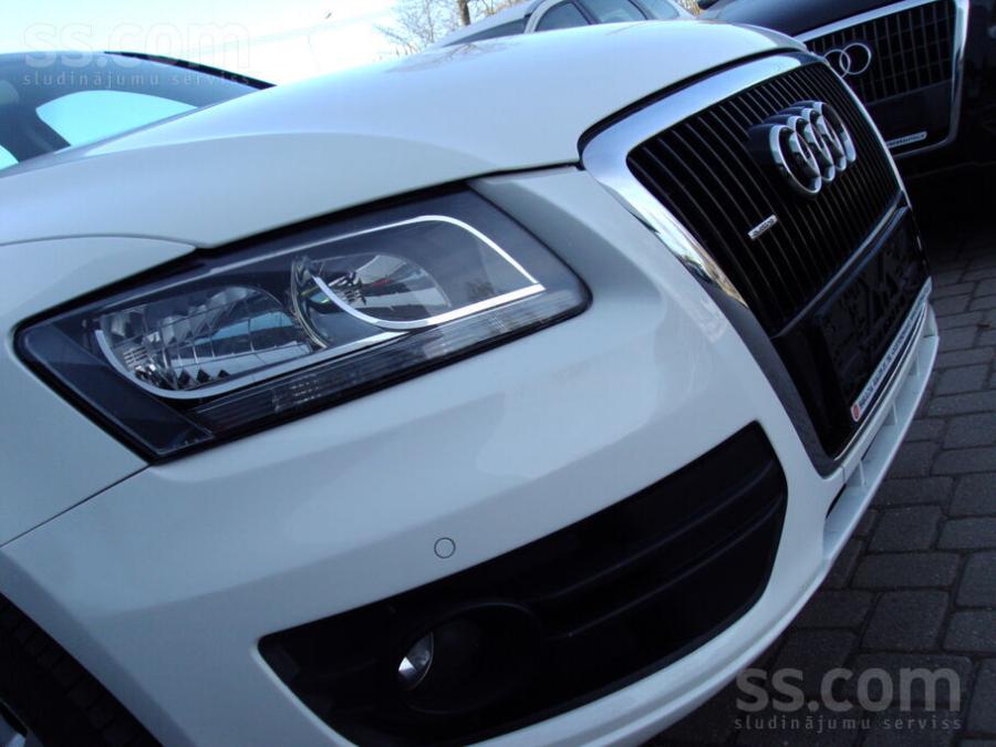 White Audi Q5 2011 in Riga, with an engine capacity of 3.00 L and mileage of 157 thousand km for 12200 €, photo 16 on AUTOMOTO.COM.LV
