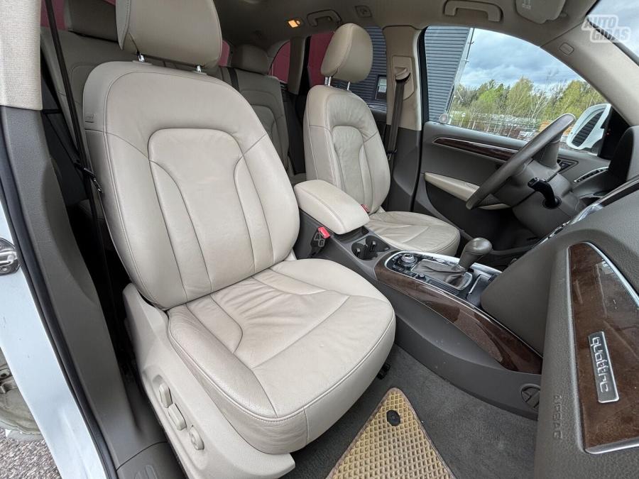 White Audi Q5 2011 in Kaunas, with an engine capacity of 2.00 L and mileage of 206 thousand km for 6950 €, photo 11 on AUTOMOTO.COM.LV