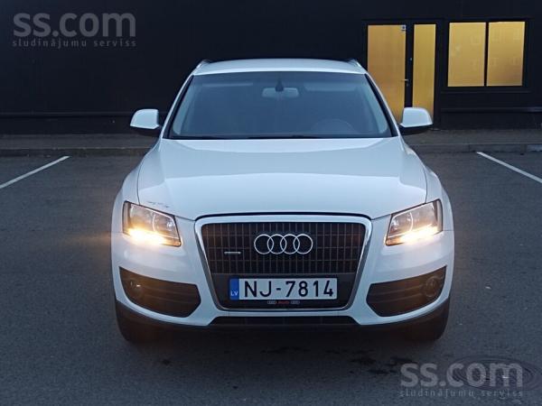 White Audi Q5 2011 in Riga, with an engine capacity of 2.00 L and mileage of 0 thousand km for 9700 €, photo 2 on AUTOMOTO.COM.LV