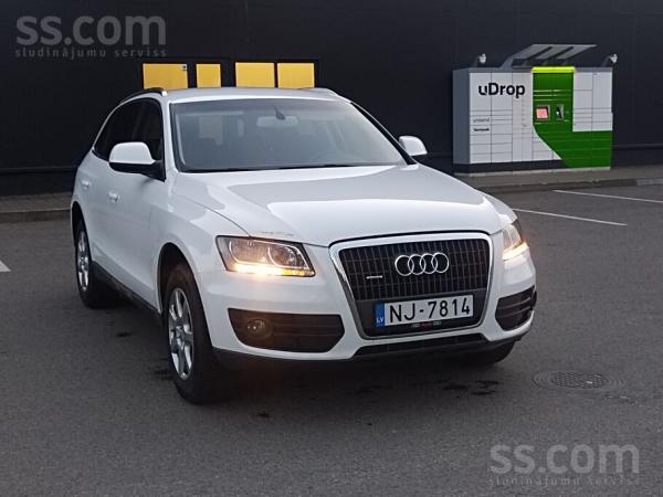 White Audi Q5 2011 in Riga, with an engine capacity of 2.00 L and mileage of 0 thousand km for 9700 €, photo 3 on AUTOMOTO.COM.LV