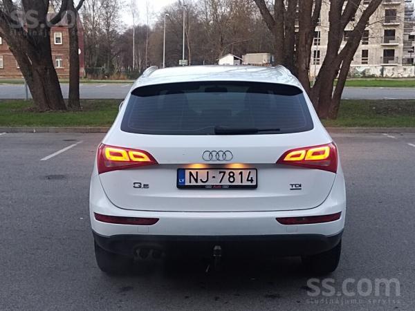 White Audi Q5 2011 in Riga, with an engine capacity of 2.00 L and mileage of 0 thousand km for 9700 €, photo 7 on AUTOMOTO.COM.LV