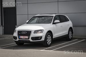 Balts Audi Q5 2011 Rīga, ar dzinēja tilpumu 2.00 L un nobraukumu 231 tūkst. km par 10500 €, foto  vietnē AUTOMOTO.COM.LV
