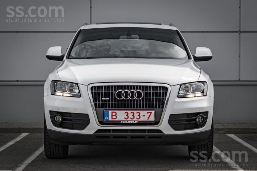 White Audi Q5 2011 in Riga, with an engine capacity of 2.00 L and mileage of 231 thousand km for 10500 €, photo 3 on AUTOMOTO.COM.LV
