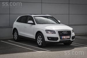 White Audi Q5 2011 in Riga, with an engine capacity of 2.00 L and mileage of 231 thousand km for 10500 €, photo 4 on AUTOMOTO.COM.LV