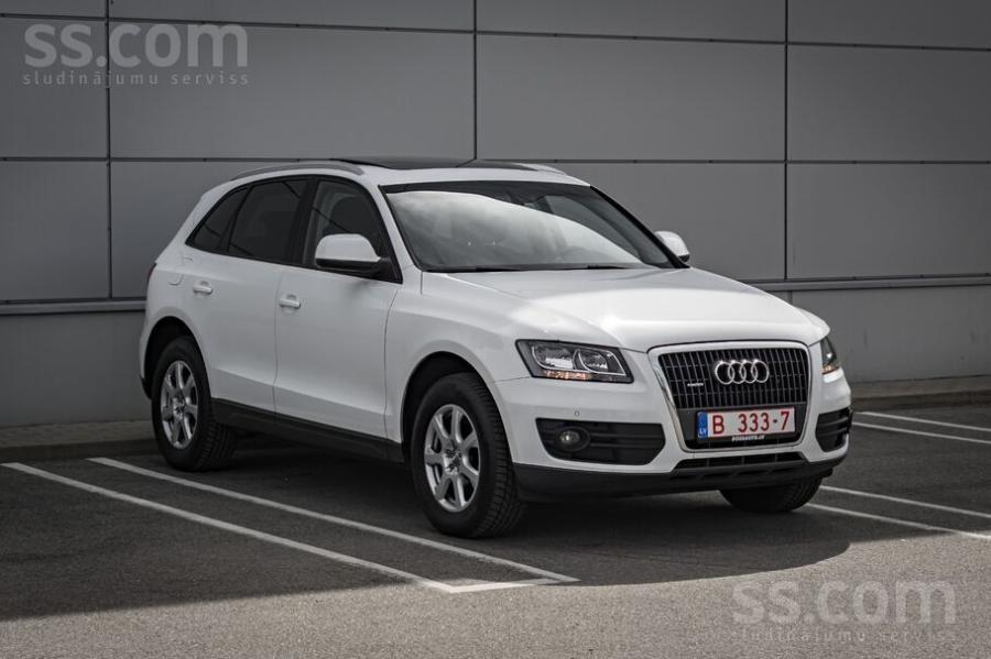 White Audi Q5 2011 in Riga, with an engine capacity of 2.00 L and mileage of 231 thousand km for 10500 €, photo 4 on AUTOMOTO.COM.LV