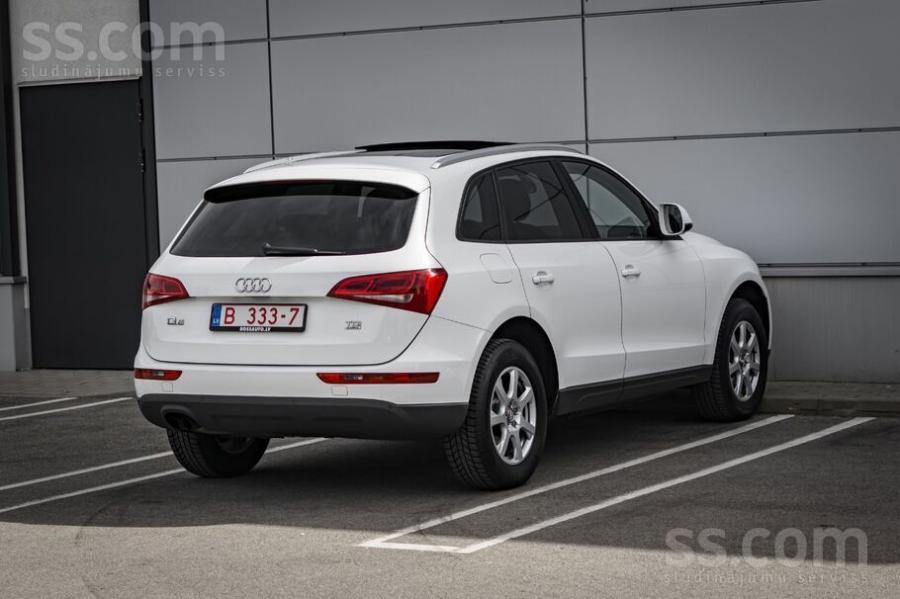 White Audi Q5 2011 in Riga, with an engine capacity of 2.00 L and mileage of 231 thousand km for 10500 €, photo 5 on AUTOMOTO.COM.LV