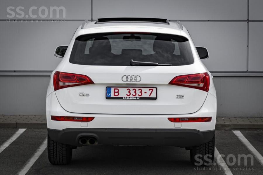 White Audi Q5 2011 in Riga, with an engine capacity of 2.00 L and mileage of 231 thousand km for 10500 €, photo 6 on AUTOMOTO.COM.LV