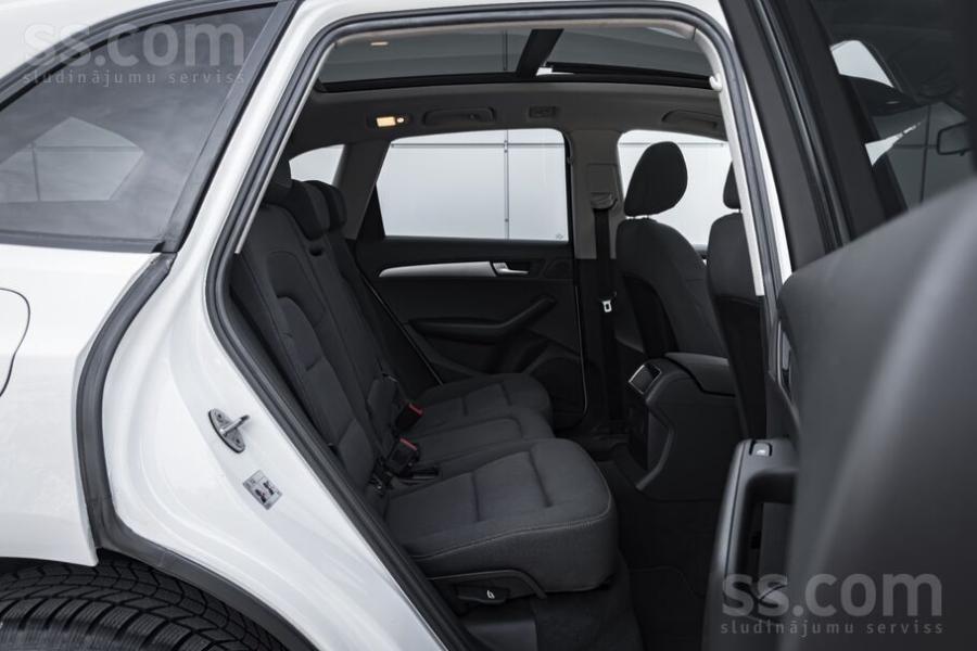 White Audi Q5 2011 in Riga, with an engine capacity of 2.00 L and mileage of 231 thousand km for 10500 €, photo 13 on AUTOMOTO.COM.LV