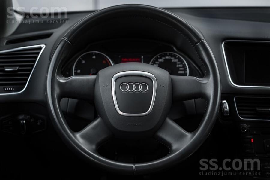 White Audi Q5 2011 in Riga, with an engine capacity of 2.00 L and mileage of 231 thousand km for 10500 €, photo 19 on AUTOMOTO.COM.LV