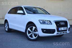 White Audi Q5 2011 in Talsi, with an engine capacity of 3.00 L and mileage of 246 thousand km for 10700 €, photo  on AUTOMOTO.COM.LV