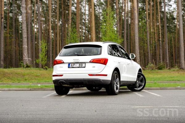 Balts Audi Q5 2011 Rīga, ar dzinēja tilpumu 2.00 L un nobraukumu 358 tūkst. km par 9990 €, foto 5 vietnē AUTOMOTO.COM.LV