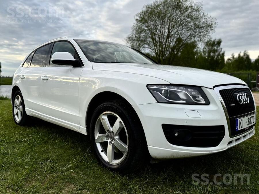 Balts Audi Q5 2011 Ogre, ar dzinēja tilpumu 3.00 L un nobraukumu 0 tūkst. km par 7700 €, foto 1 vietnē AUTOMOTO.COM.LV