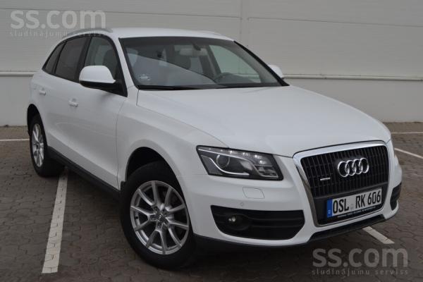 White Audi Q5 2011 in Riga, with an engine capacity of 2.00 L and mileage of 212 thousand km for 10650 €, photo 3 on AUTOMOTO.COM.LV
