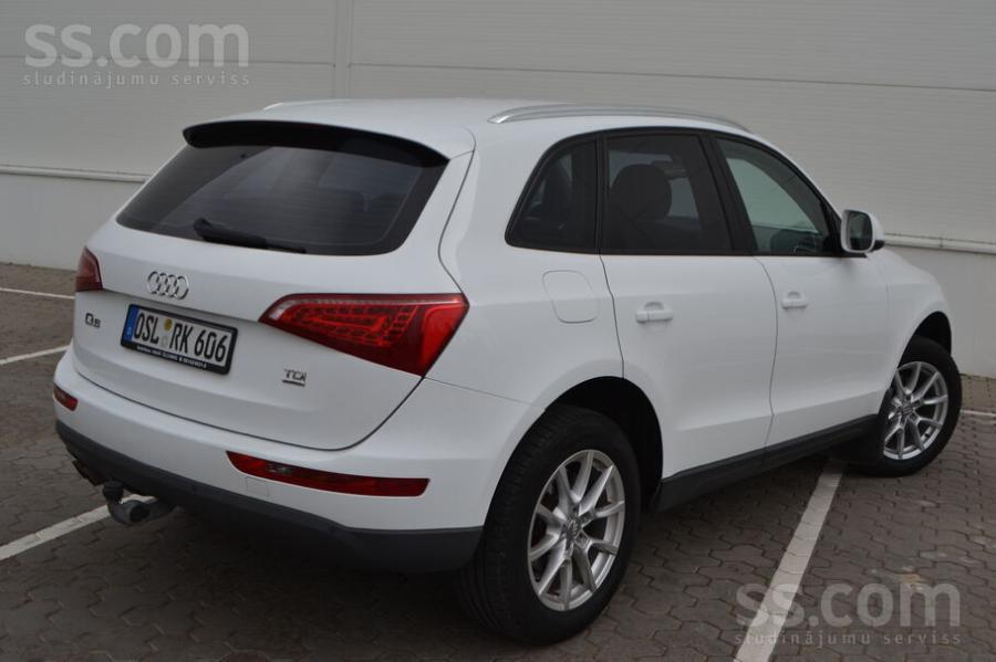 White Audi Q5 2011 in Riga, with an engine capacity of 2.00 L and mileage of 212 thousand km for 10650 €, photo 7 on AUTOMOTO.COM.LV