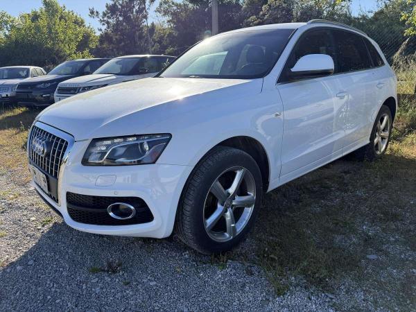White Audi Q5 2011 in Utena, with an engine capacity of 2.00 L and mileage of 330 thousand km for 9650 €, photo 1 on AUTOMOTO.COM.LV