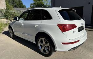 White Audi Q5 2011 in Utena, with an engine capacity of 1.97 L and mileage of 335 thousand km for 9700 €, photo 5 on AUTOMOTO.COM.LV