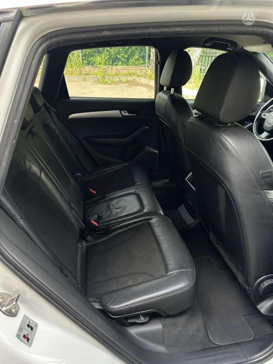 White Audi Q5 2011 in Utena, with an engine capacity of 1.97 L and mileage of 335 thousand km for 9700 €, photo 9 on AUTOMOTO.COM.LV