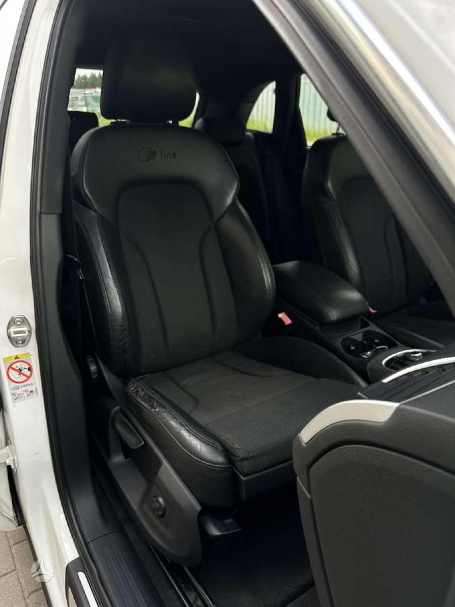 White Audi Q5 2011 in Utena, with an engine capacity of 1.97 L and mileage of 335 thousand km for 9700 €, photo 12 on AUTOMOTO.COM.LV