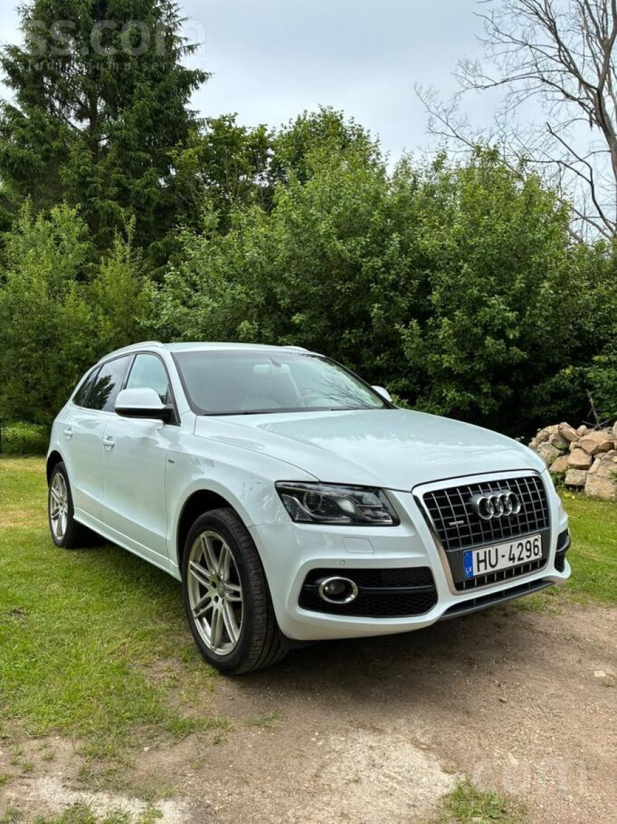 Balts Audi Q5 2011 Rīga, ar dzinēja tilpumu 2.00 L un nobraukumu 241 tūkst. km par 12400 €, foto 1 vietnē AUTOMOTO.COM.LV