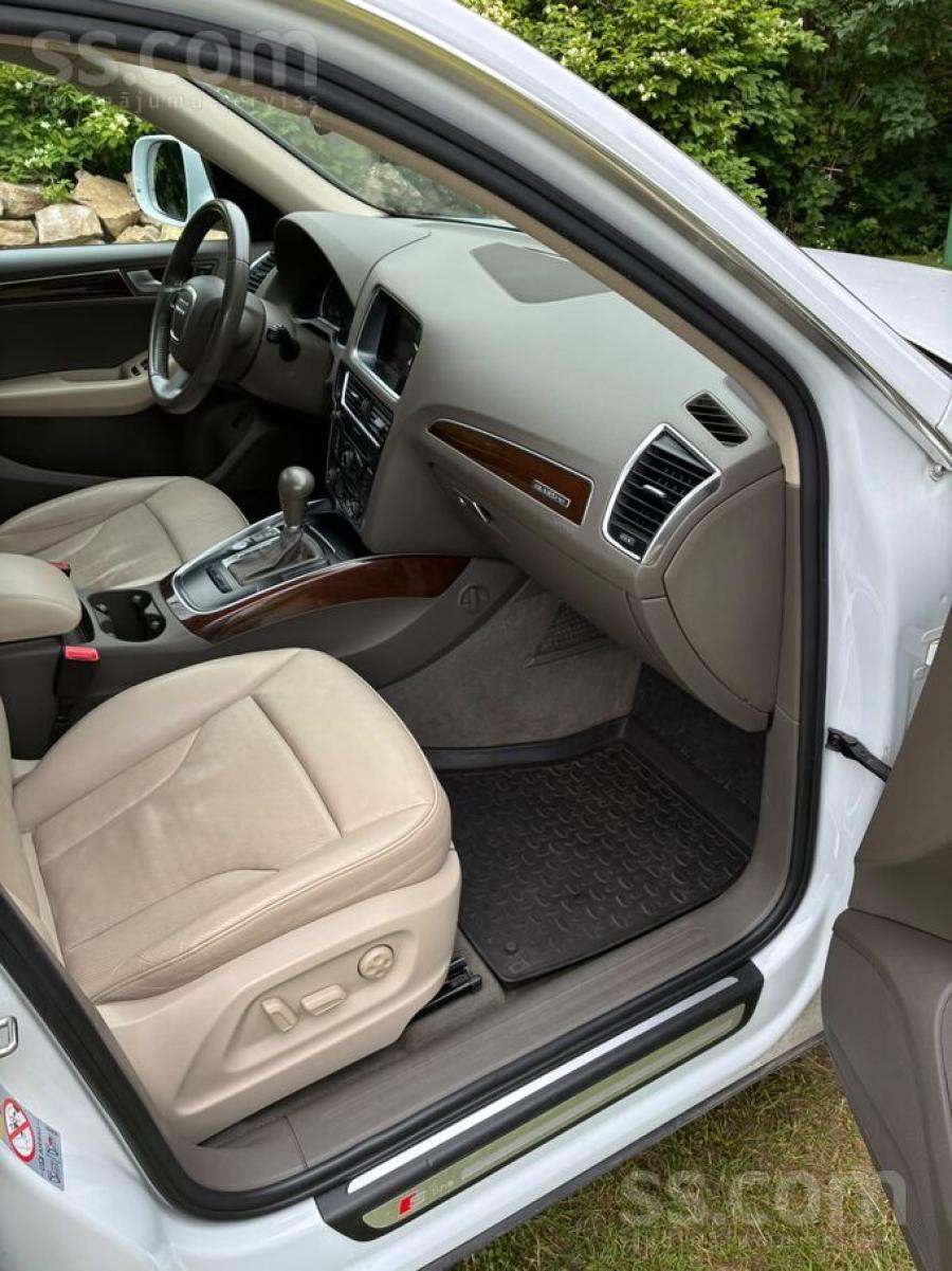 Balts Audi Q5 2011 Rīga, ar dzinēja tilpumu 2.00 L un nobraukumu 241 tūkst. km par 12400 €, foto 7 vietnē AUTOMOTO.COM.LV