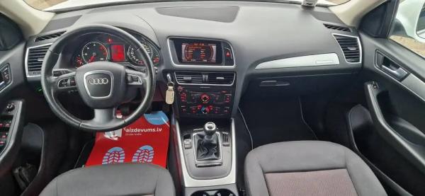 White Audi Q5 2011 in Daugavpils, with an engine capacity of 2.00 L and mileage of 285 thousand km for 9650 €, photo 9 on AUTOMOTO.COM.LV