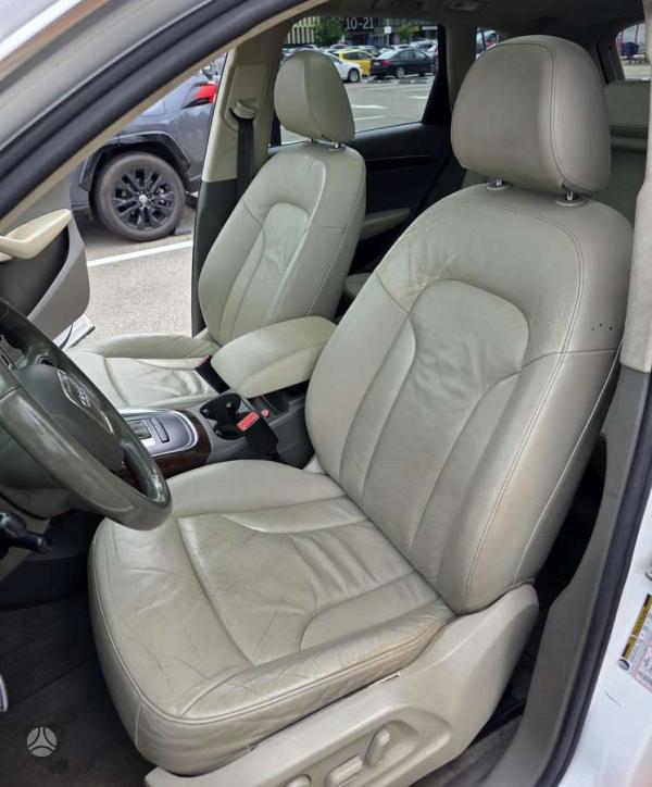 White Audi Q5 2011 in Vilnius, with an engine capacity of 1.98 L and mileage of 256 thousand km for 8300 €, photo 6 on AUTOMOTO.COM.LV