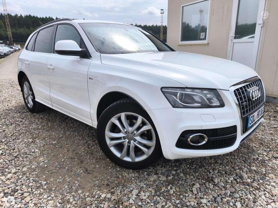 Balts Audi Q5 2011 Viļņa, ar dzinēja tilpumu 1.97 L un nobraukumu 251 tūkst. km par 9400 €, foto 5 vietnē AUTOMOTO.COM.LV