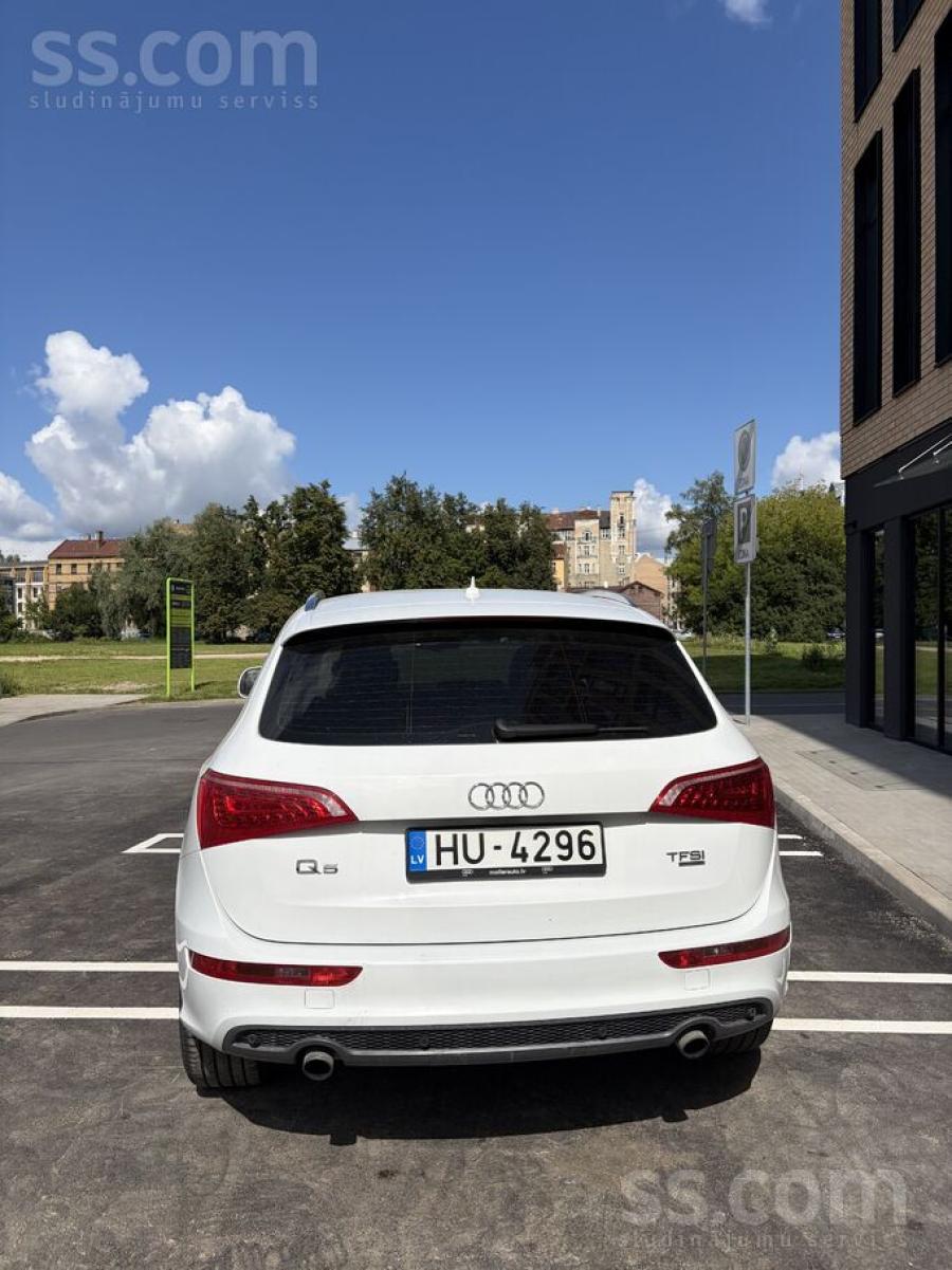 Balts Audi Q5 2011 Rīga, ar dzinēja tilpumu 2.00 L un nobraukumu 241 tūkst. km par 10900 €, foto 3 vietnē AUTOMOTO.COM.LV
