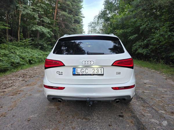 White Audi Q5 2011 in Vilnius, with an engine capacity of 2.97 L and mileage of 214 thousand km for 9500 €, photo 9 on AUTOMOTO.COM.LV