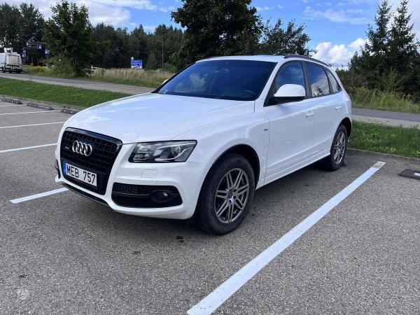 Audi Q5 2011 Viļņa vietnē Balts Audi Q5 2011 Viļņa, ar dzinēja tilpumu 1.97 L un nobraukumu 286 tūkst. km par 9490 €, foto 1 vietnē AUTOMOTO.COM.LV