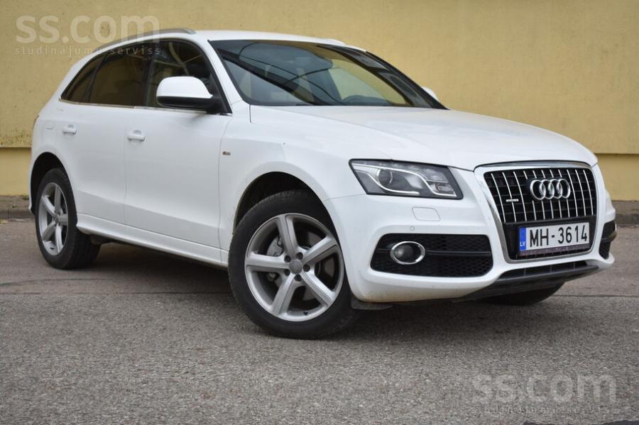 Balts Audi Q5 2011 Talsi, ar dzinēja tilpumu 3.00 L un nobraukumu 302 tūkst. km par 9200 €, foto 1 vietnē AUTOMOTO.COM.LV