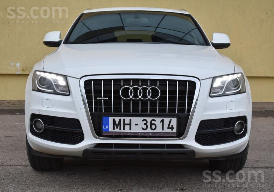 Balts Audi Q5 2011 Talsi, ar dzinēja tilpumu 3.00 L un nobraukumu 302 tūkst. km par 9200 €, foto 4 vietnē AUTOMOTO.COM.LV