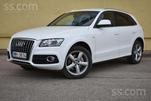 Balts Audi Q5 2011 Talsi, ar dzinēja tilpumu 3.00 L un nobraukumu 302 tūkst. km par 9200 €, foto 5 vietnē AUTOMOTO.COM.LV