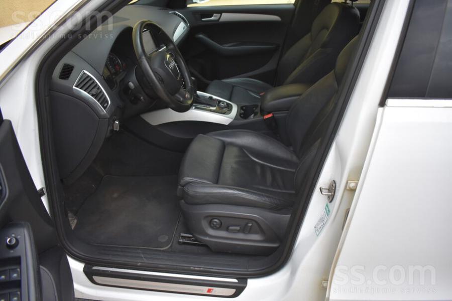 Balts Audi Q5 2011 Talsi, ar dzinēja tilpumu 3.00 L un nobraukumu 302 tūkst. km par 9200 €, foto 7 vietnē AUTOMOTO.COM.LV