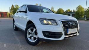 White Audi Q5 2011 in Utena, with an engine capacity of 1.97 L and mileage of 441 thousand km for 6150 €, photo  on AUTOMOTO.COM.LV