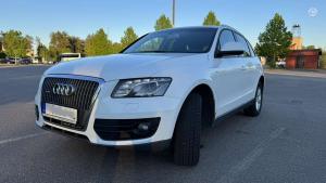 White Audi Q5 2011 in Utena, with an engine capacity of 1.97 L and mileage of 441 thousand km for 6150 €, photo 4 on AUTOMOTO.COM.LV