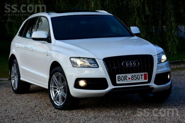 Ауди Ку 5 2011 в Рига на AUTOMOTO.COM.LV Белый Ауди Ку 5 2011 в Рига, объемом двигателя 3.00 л и пробегом 285 тыс. км за 8750 €, фото 1 на AUTOMOTO.COM.LV