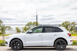 White Audi Q5 2012 in Riga, with an engine capacity of 3.00 L and mileage of 290 thousand km for 12590 €, photo 4 on AUTOMOTO.COM.LV