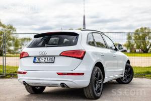 White Audi Q5 2012 in Riga, with an engine capacity of 3.00 L and mileage of 290 thousand km for 12590 €, photo 6 on AUTOMOTO.COM.LV