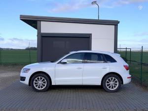 White Audi Q5 2012 in Kedainiai, with an engine capacity of 1.98 L and mileage of 294 thousand km for 7999 €, photo 9 on AUTOMOTO.COM.LV