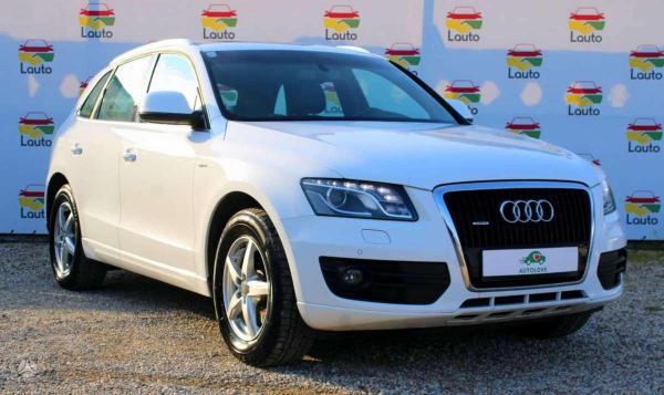 Balts Audi Q5 2012 Viļņa, ar dzinēja tilpumu 2.00 L un nobraukumu 176 tūkst. km par 11890 €, foto 2 vietnē AUTOMOTO.COM.LV