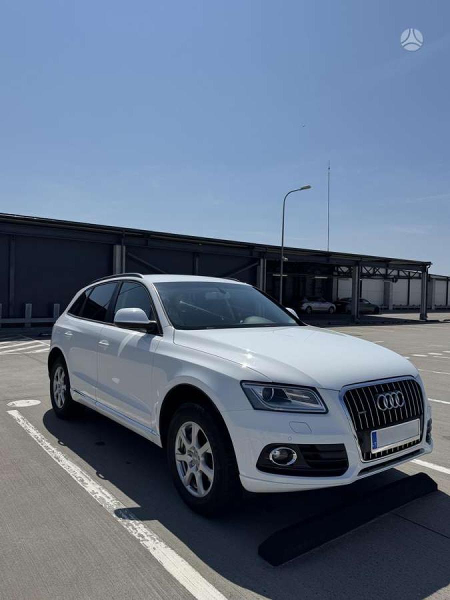 White Audi Q5 2012 in Kaunas, with an engine capacity of 1.98 L and mileage of 338 thousand km for 9500 €, photo 1 on AUTOMOTO.COM.LV