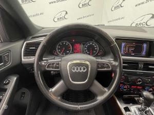 White Audi Q5 2012 in Vilnius, with an engine capacity of 1.98 L and mileage of 267 thousand km for 6900 €, photo 29 on AUTOMOTO.COM.LV