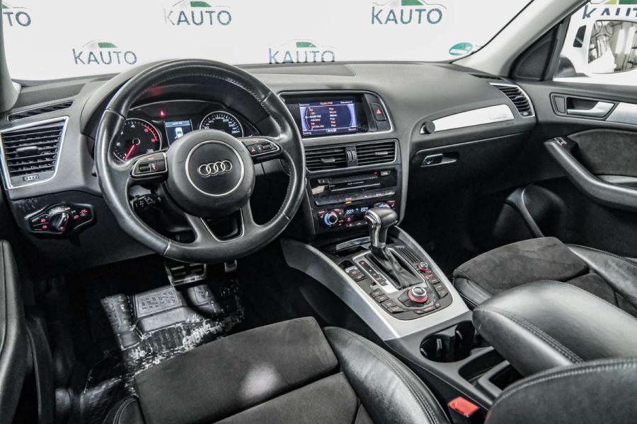 White Audi Q5 2012 in Kaunas, with an engine capacity of 2.00 L and mileage of 223 thousand km for 12490 €, photo 7 on AUTOMOTO.COM.LV
