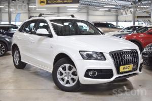 Balts Audi Q5 2012 Rīga, ar dzinēja tilpumu 3.00 L un nobraukumu 323 tūkst. km par 8900 €, foto  vietnē AUTOMOTO.COM.LV