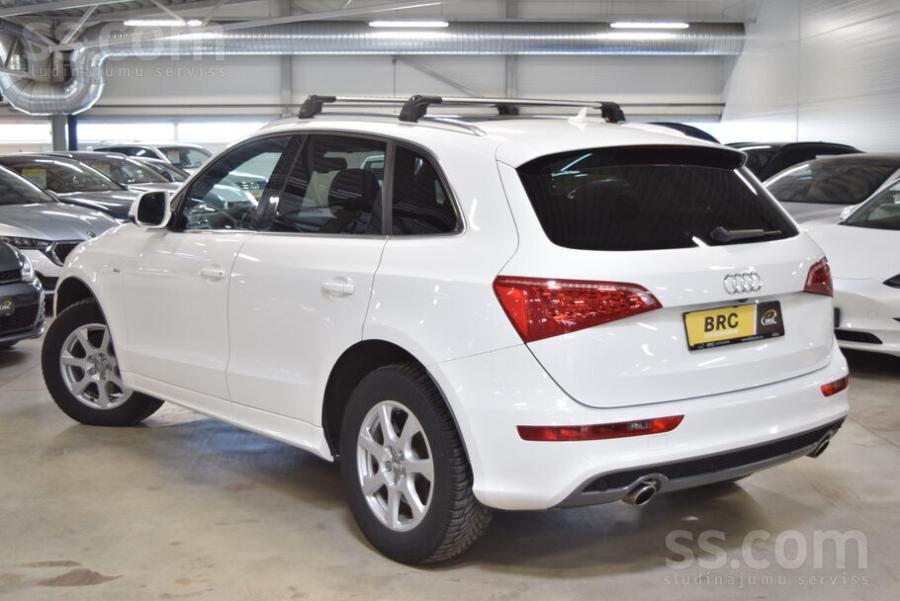 White Audi Q5 2012 in Riga, with an engine capacity of 3.00 L and mileage of 323 thousand km for 8900 €, photo 3 on AUTOMOTO.COM.LV